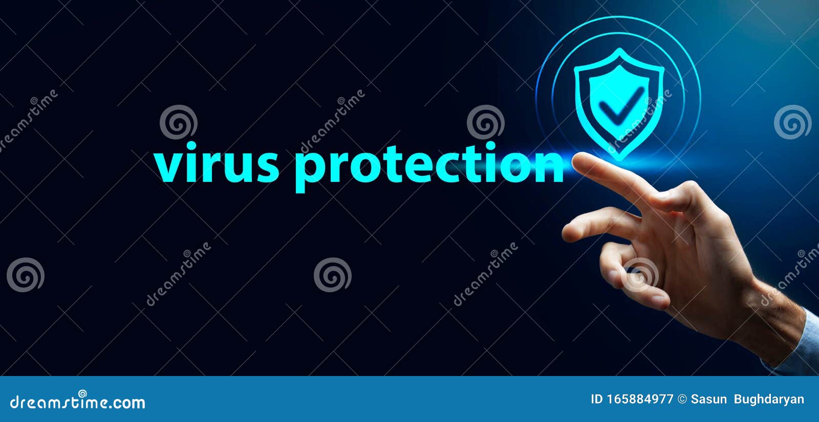 Global Security Network. Reliable Protection Stock Image - Image of ...