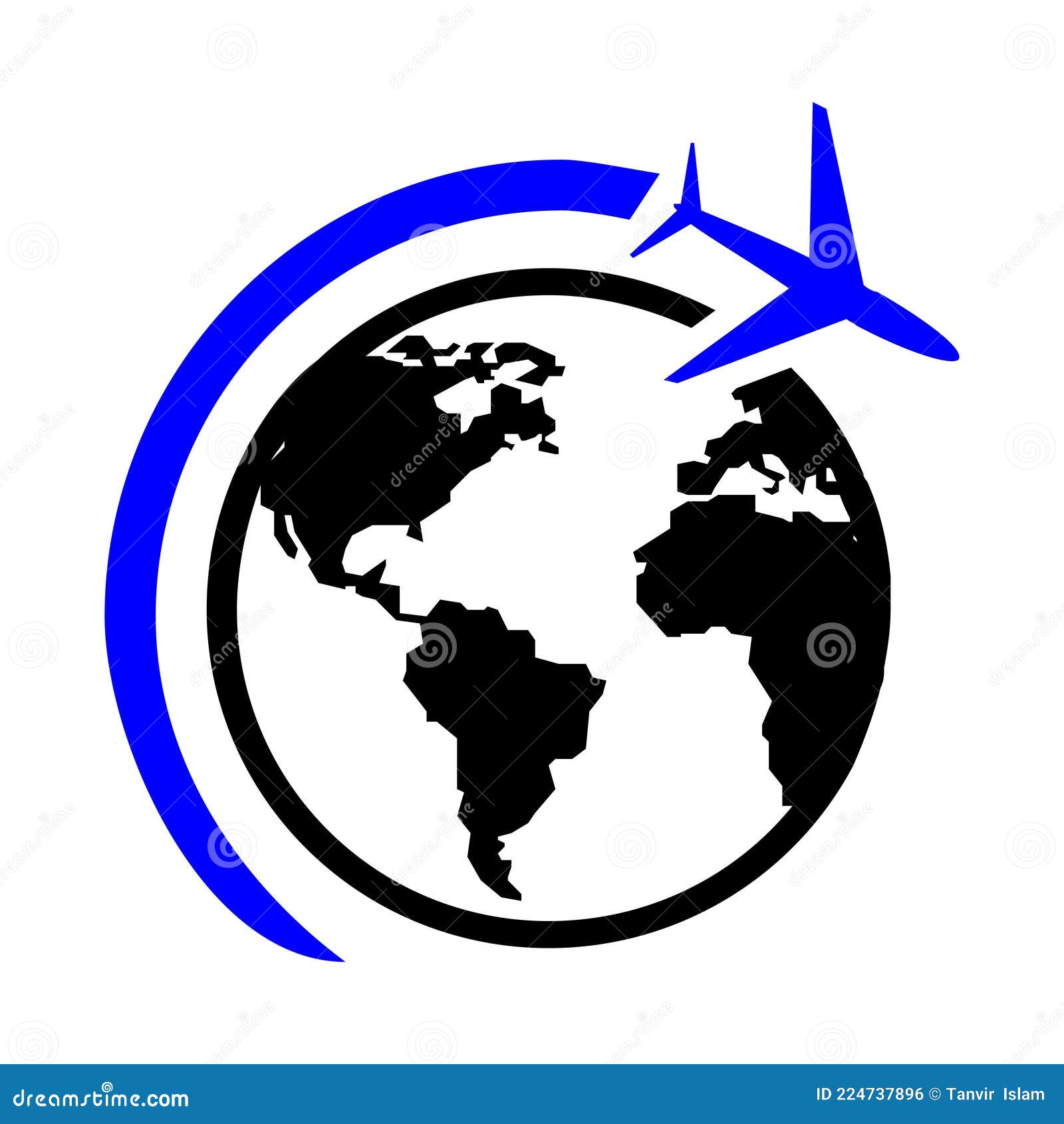 Global Shipping Icons stock vector. Illustration of worldwide - 224737896