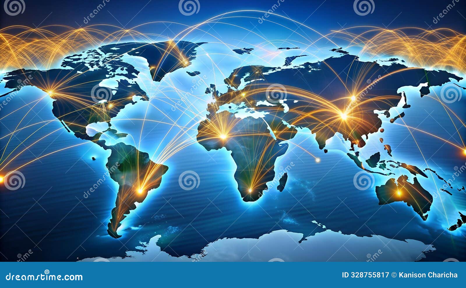 Global Shipping Network: a Visual Representation of Cargo Movement ...