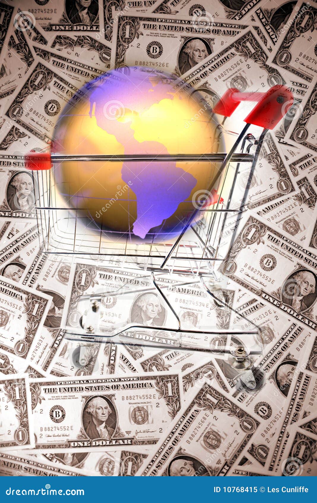 Global shopping stock image. Image of conceptual, cart - 10768415