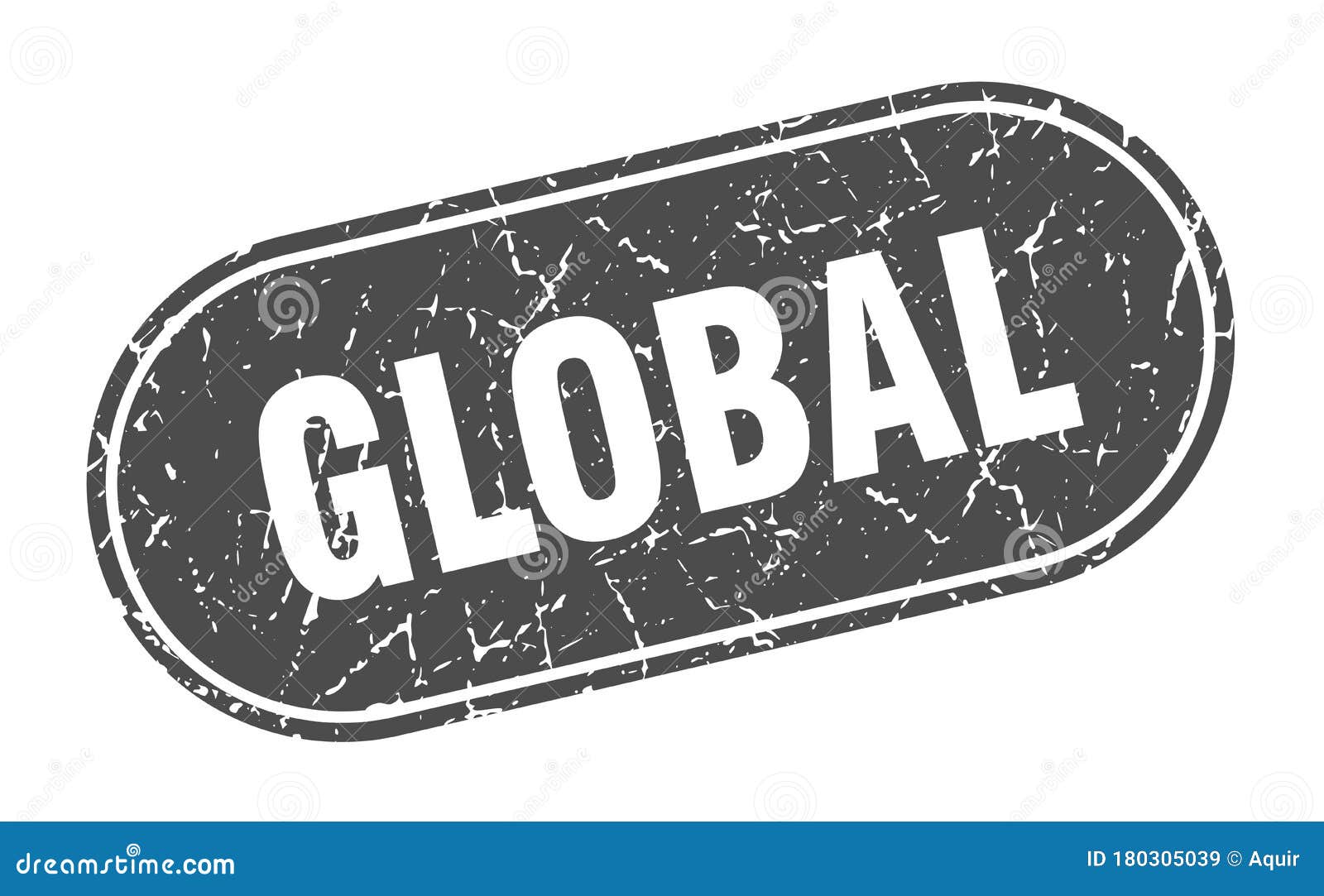 Global Sign. Global Grunge Stamp Stock Vector - Illustration of vector ...