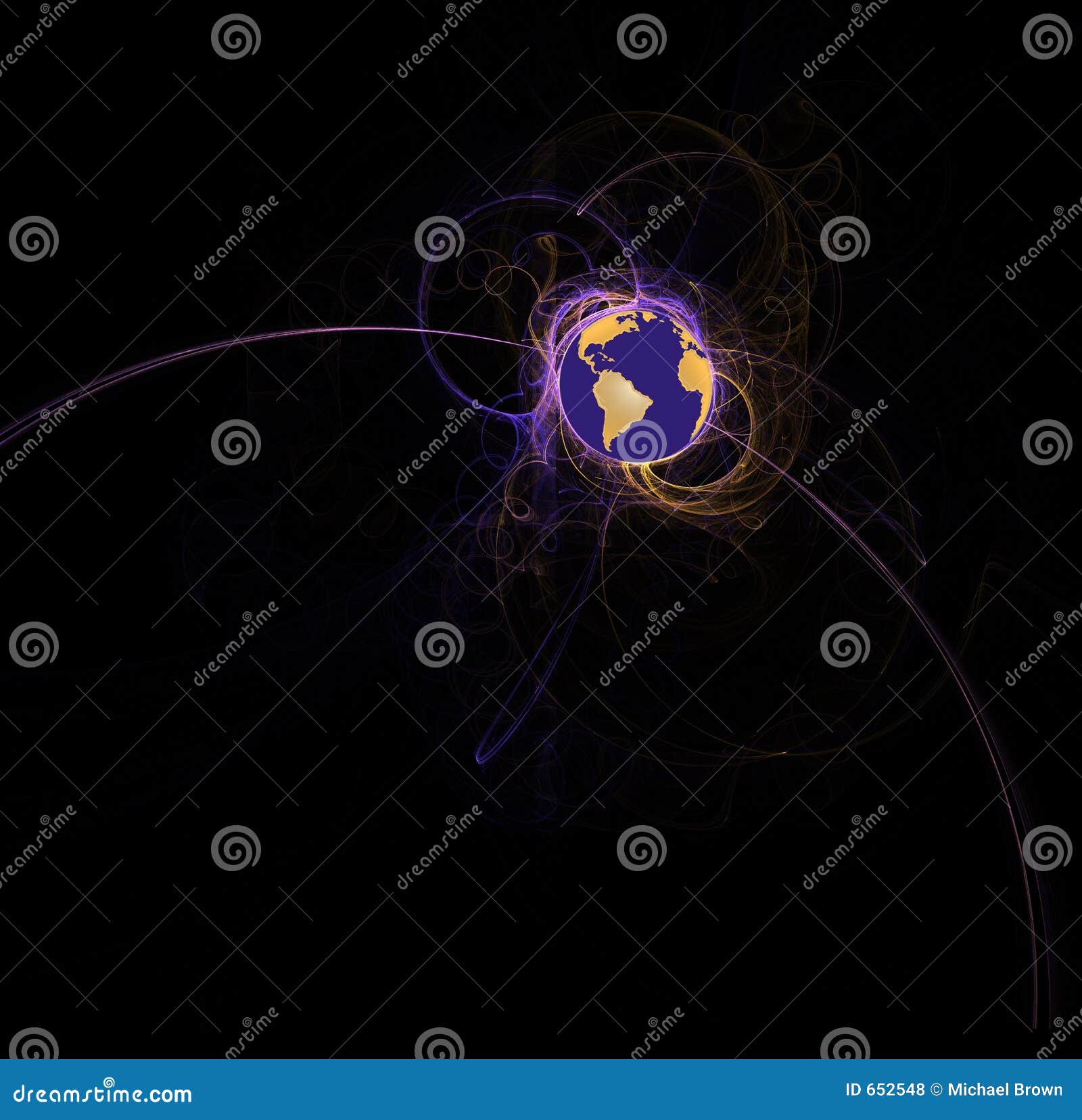Global Signal Aura stock illustration. Illustration of background - 652548