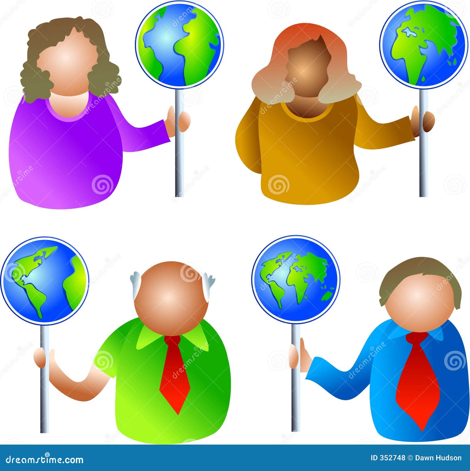 Global signs stock illustration. Illustration of holding - 352748