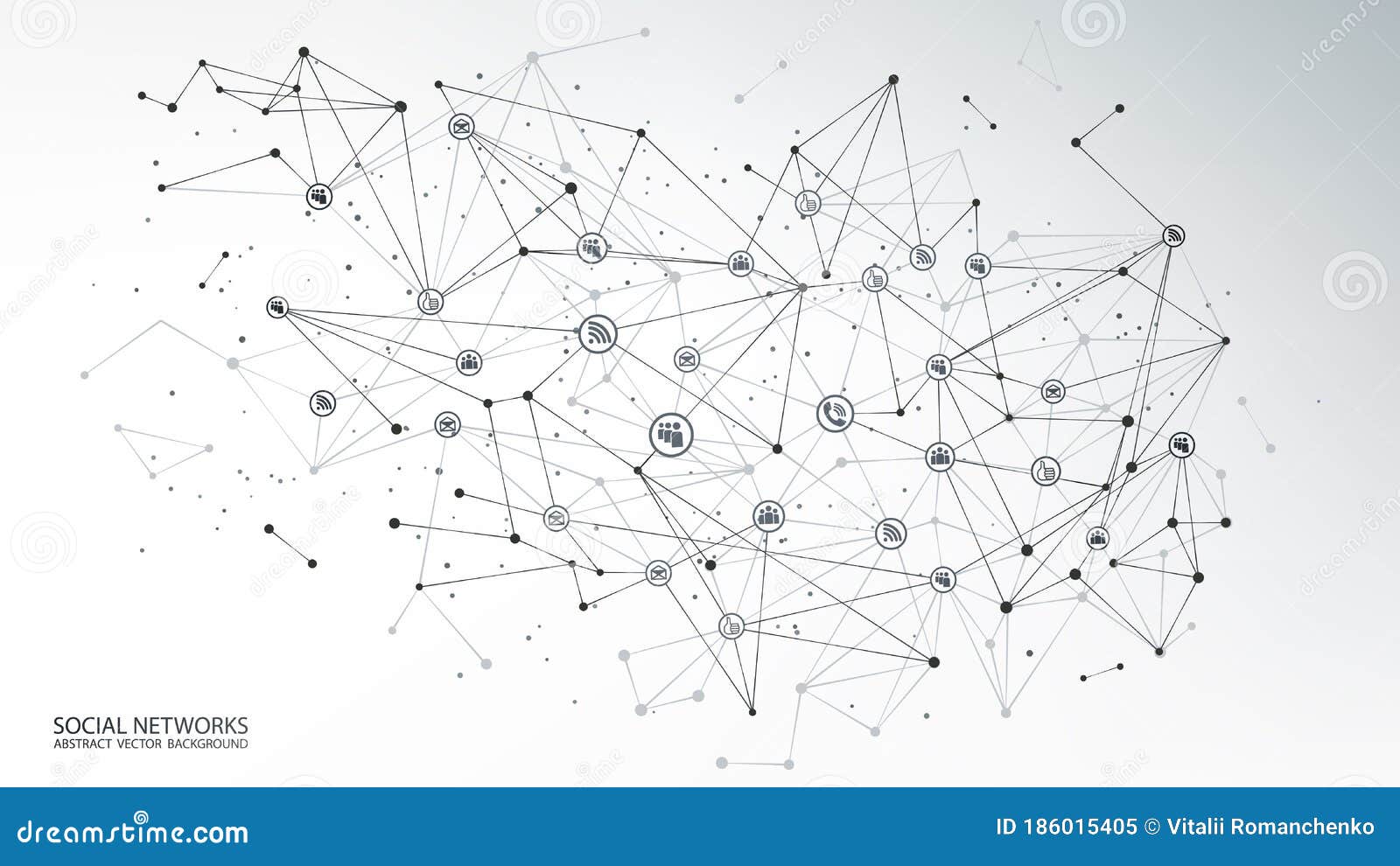 Icon Of Future Technology - Neural Network Vector Illustration ...