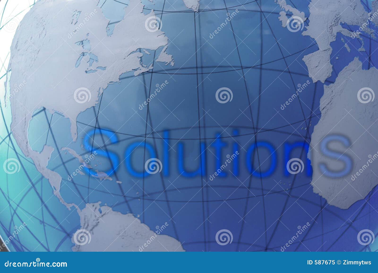 Global solutions stock illustration. Illustration of communication - 587675