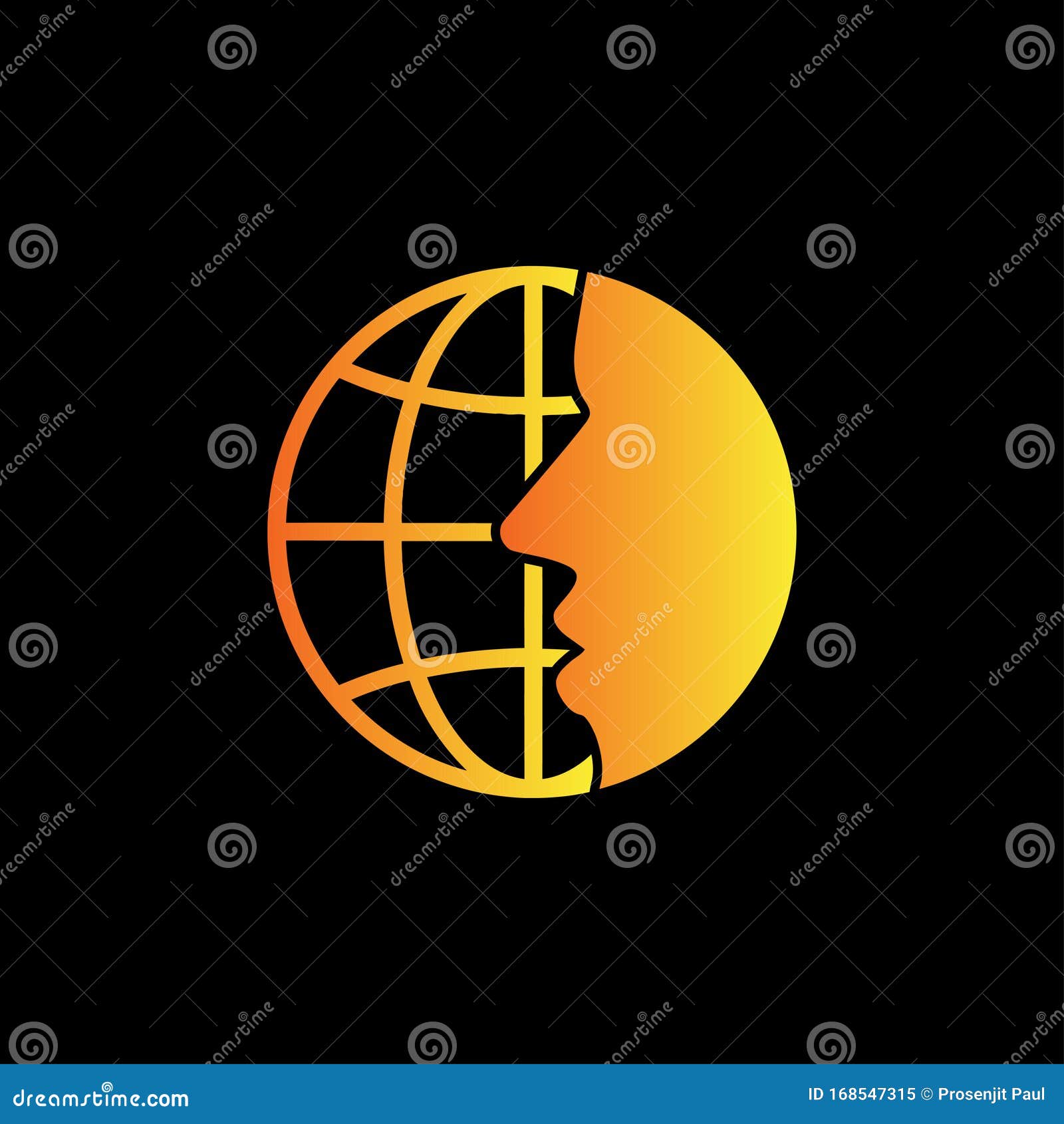 Global Speak Logo Design Vector Stock Vector - Illustration of global ...