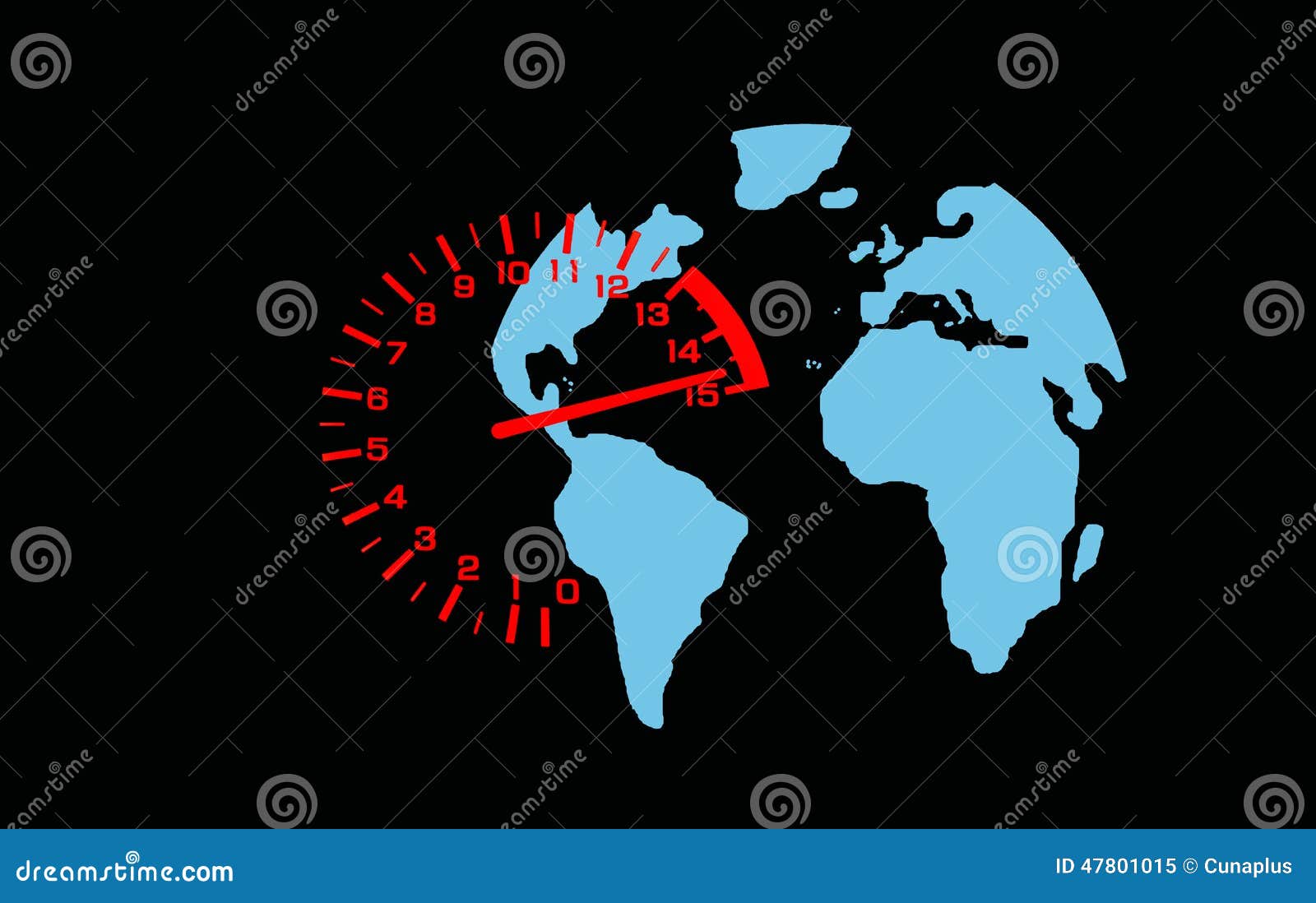 Global speed concept stock image. Image of dial, faster - 47801015