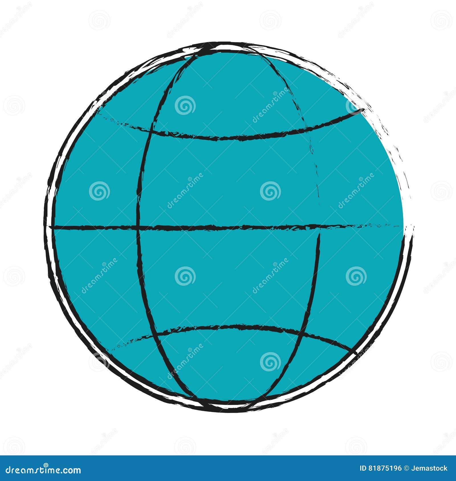 Global sphere design stock vector. Illustration of future - 81875196