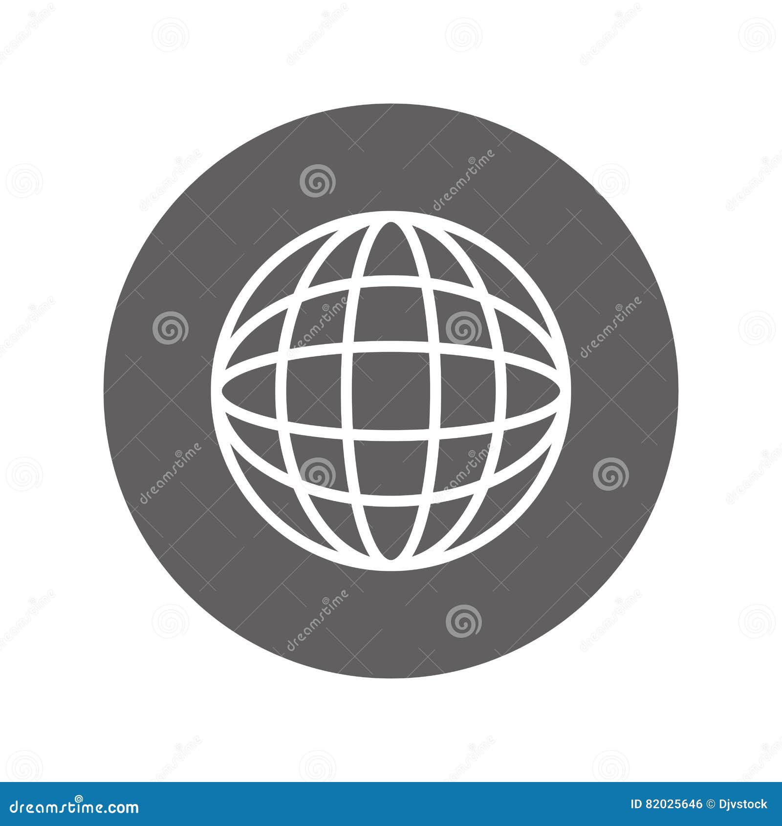 Global sphere symbol stock vector. Illustration of science - 82025646