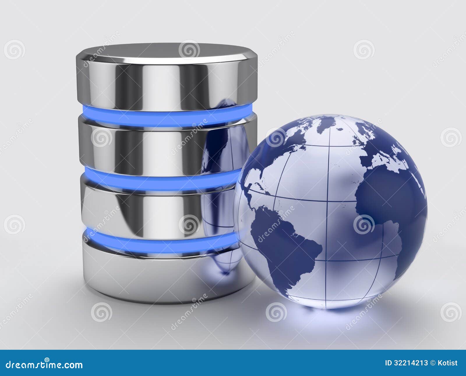 Global storage concept stock illustration. Illustration of blue - 32214213