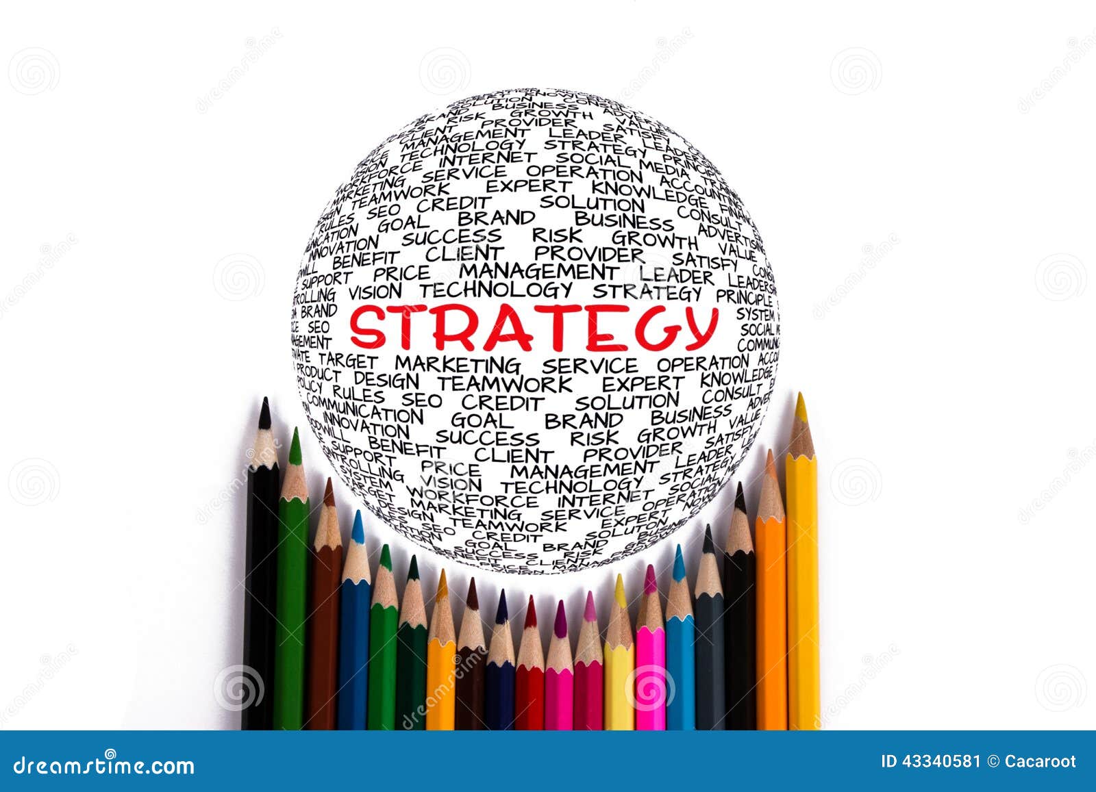 Global Strategy Connection Virtual Icon Graph Interface Diagram ...