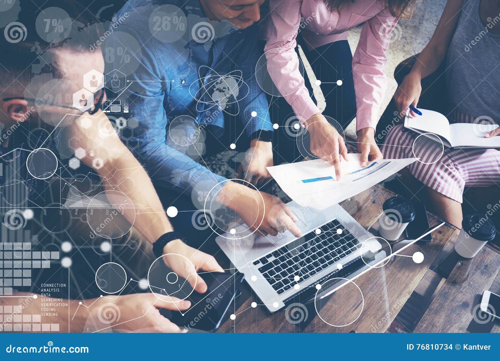 Global Strategy Connection Data Virtual Icon Innovation Graph Interface ...