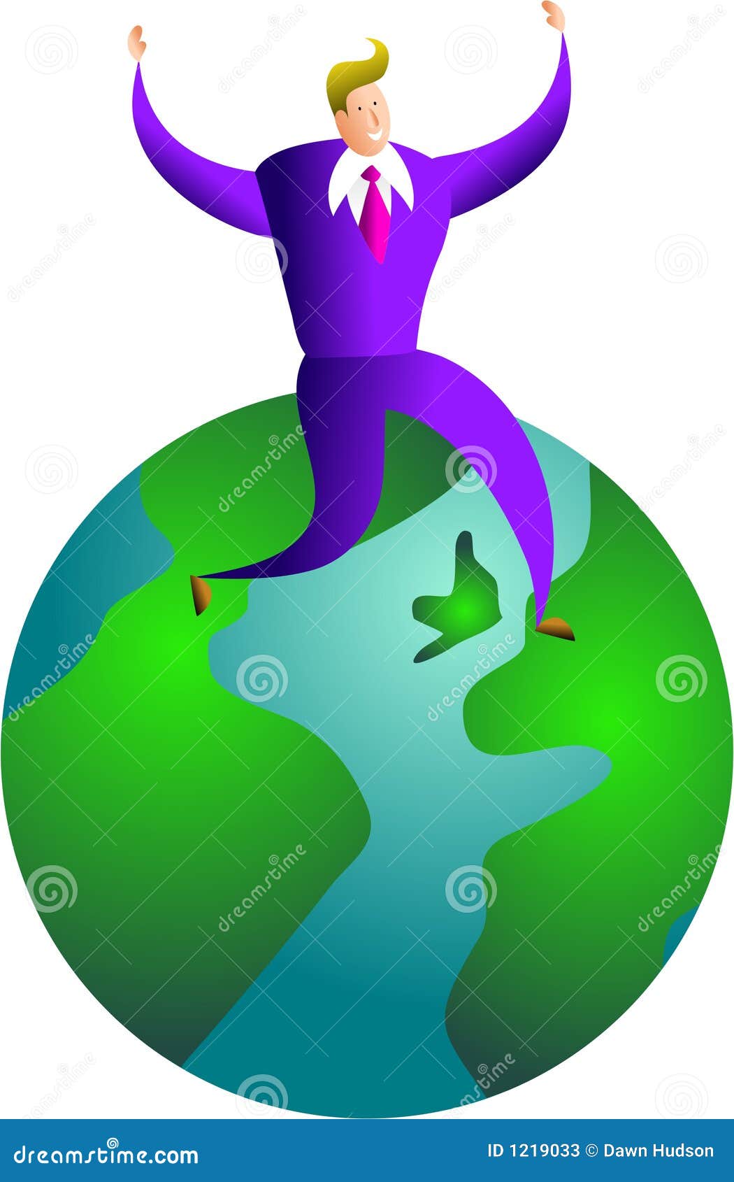 Global success stock illustration. Illustration of conceptual - 1219033