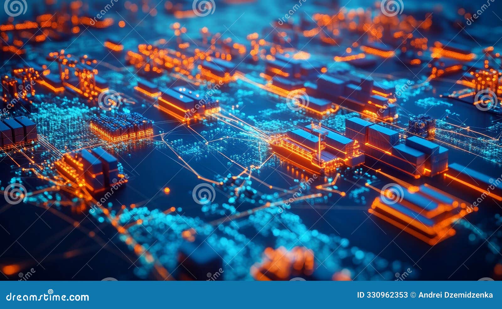 Global Supply Chain Management Software& X27;s Dynamic Interface Stock ...