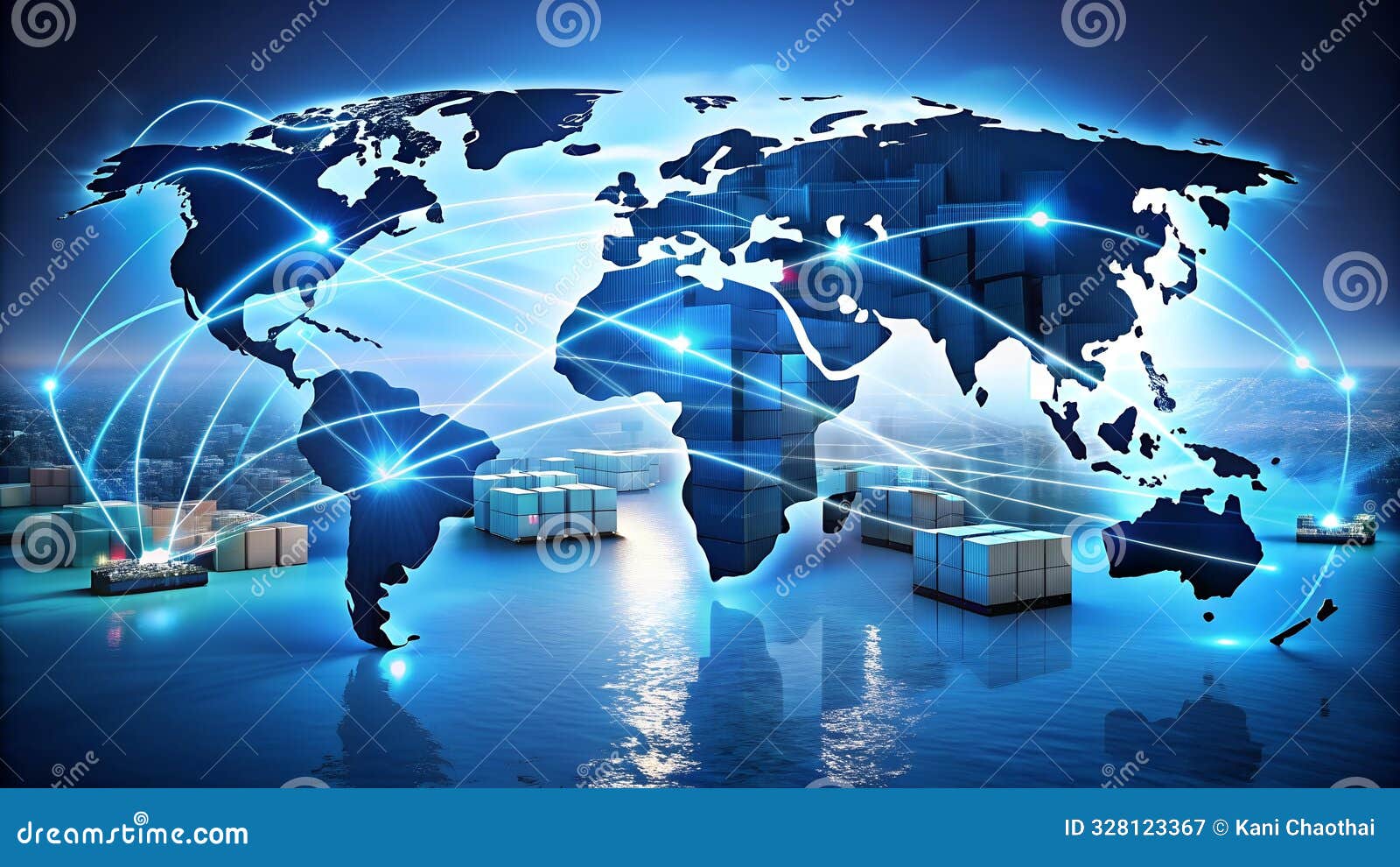 Global Supply Chain: a Network of Interconnected Systems AI Generated ...