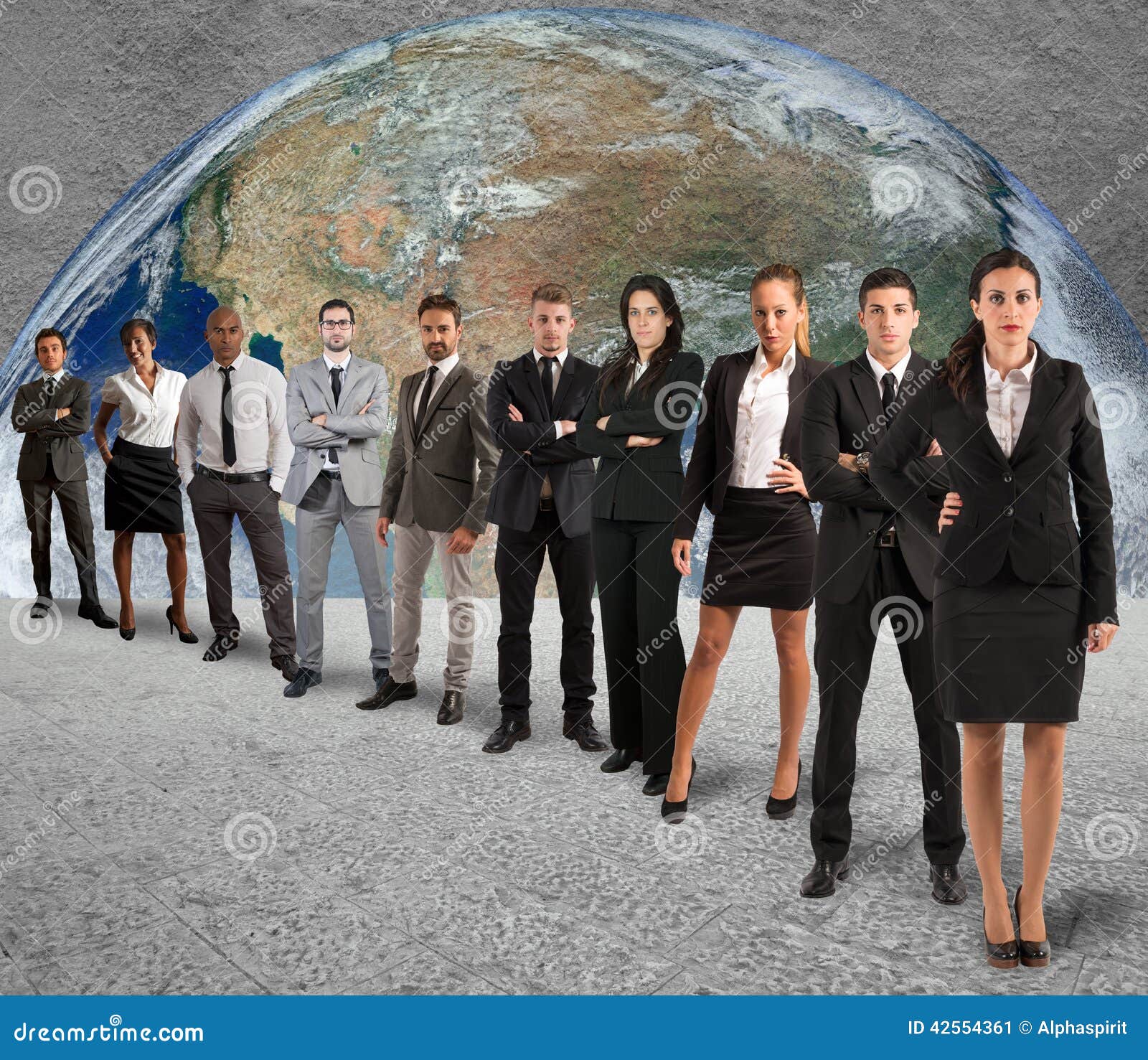Global support team stock image. Image of collaborate - 42554361