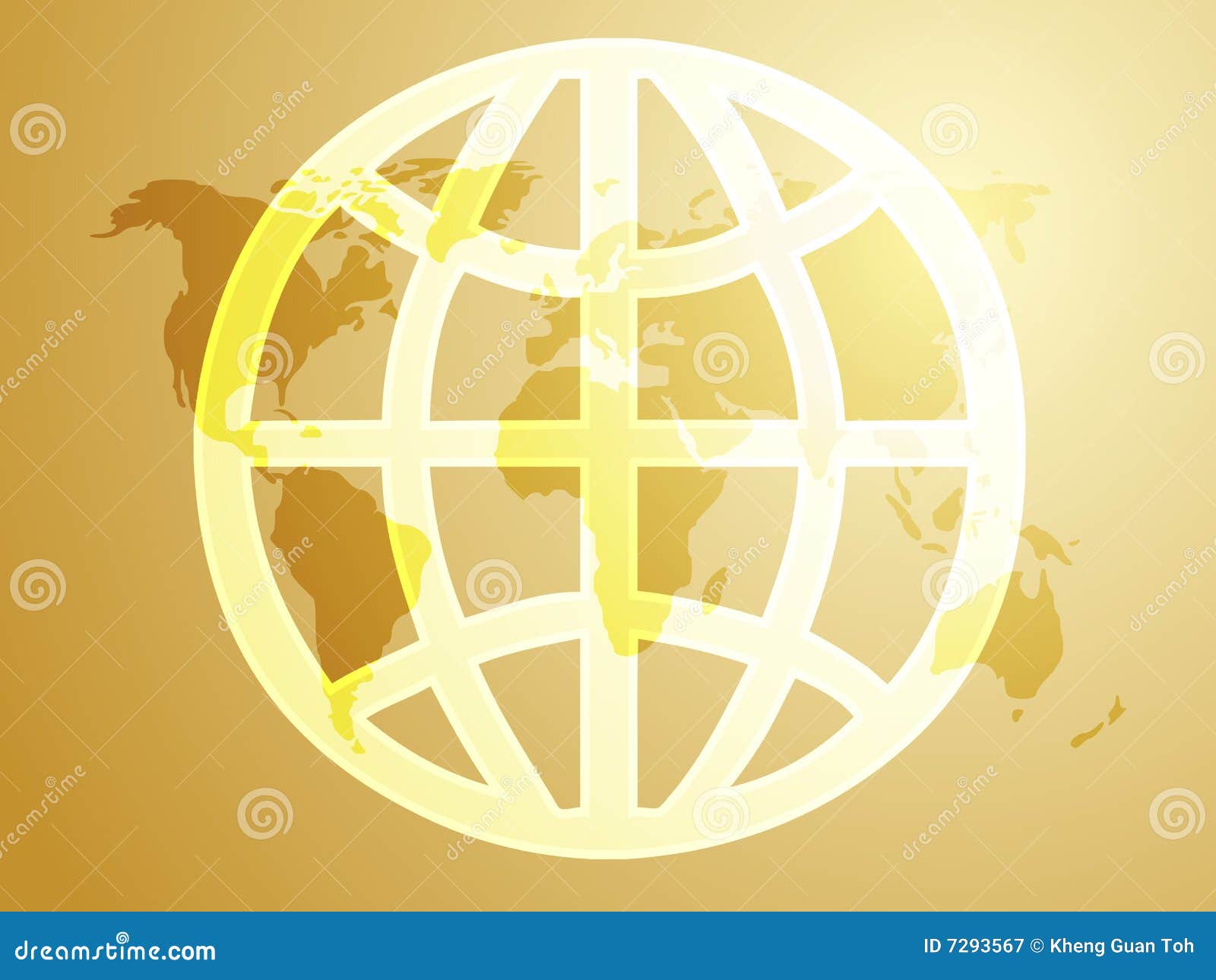 Global symbol stock vector. Illustration of chaos, idea - 7293567