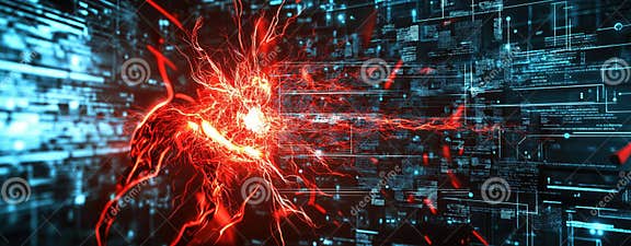 Global System Failure with Red Data Streams and Digital Glitch ...