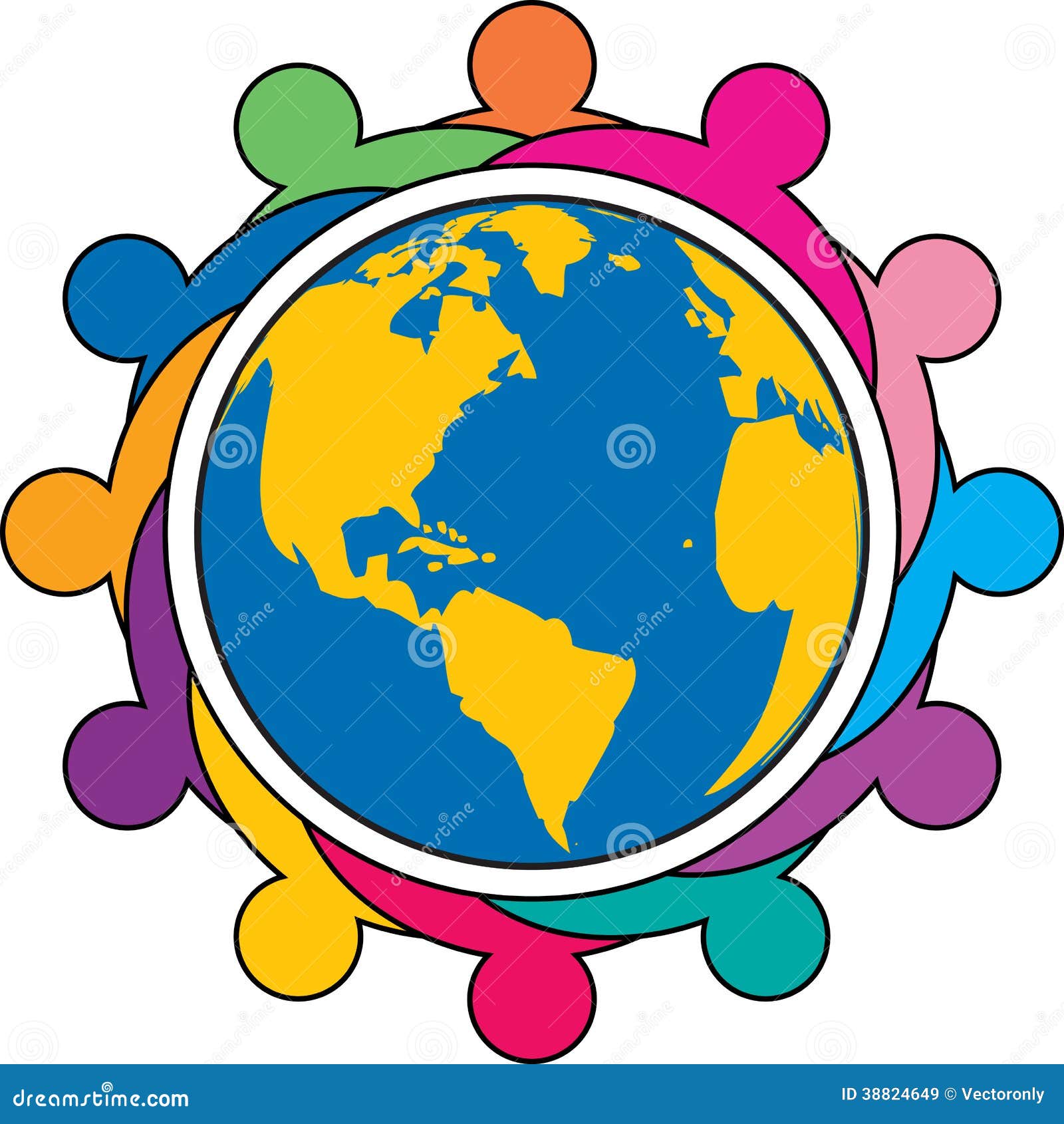 Global team logo stock vector. Illustration of designing - 38824649