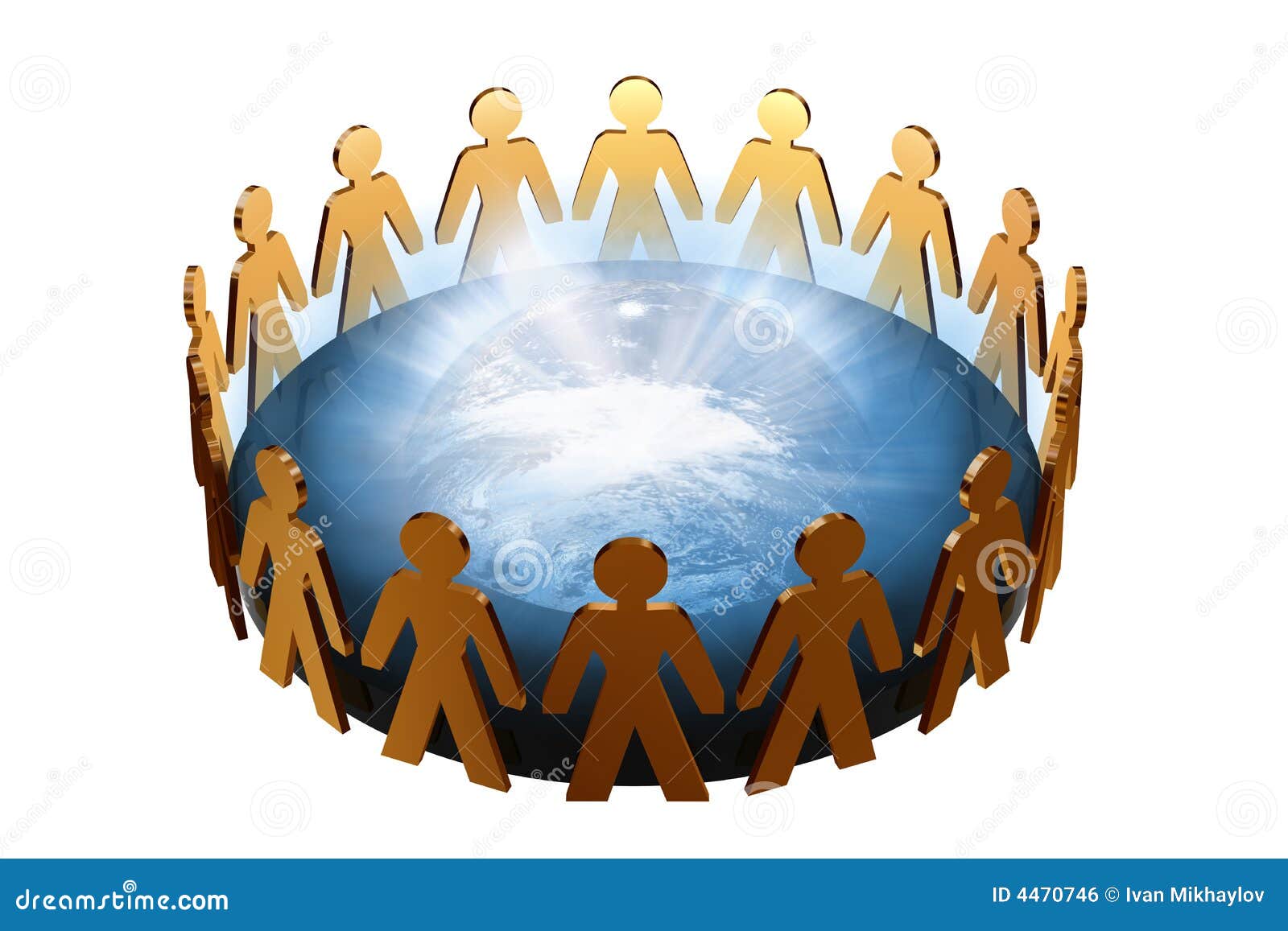 Global team power stock illustration. Illustration of team - 4470746