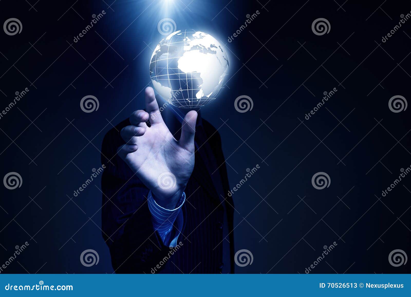 Global technologies in use stock image. Image of planet - 70526513