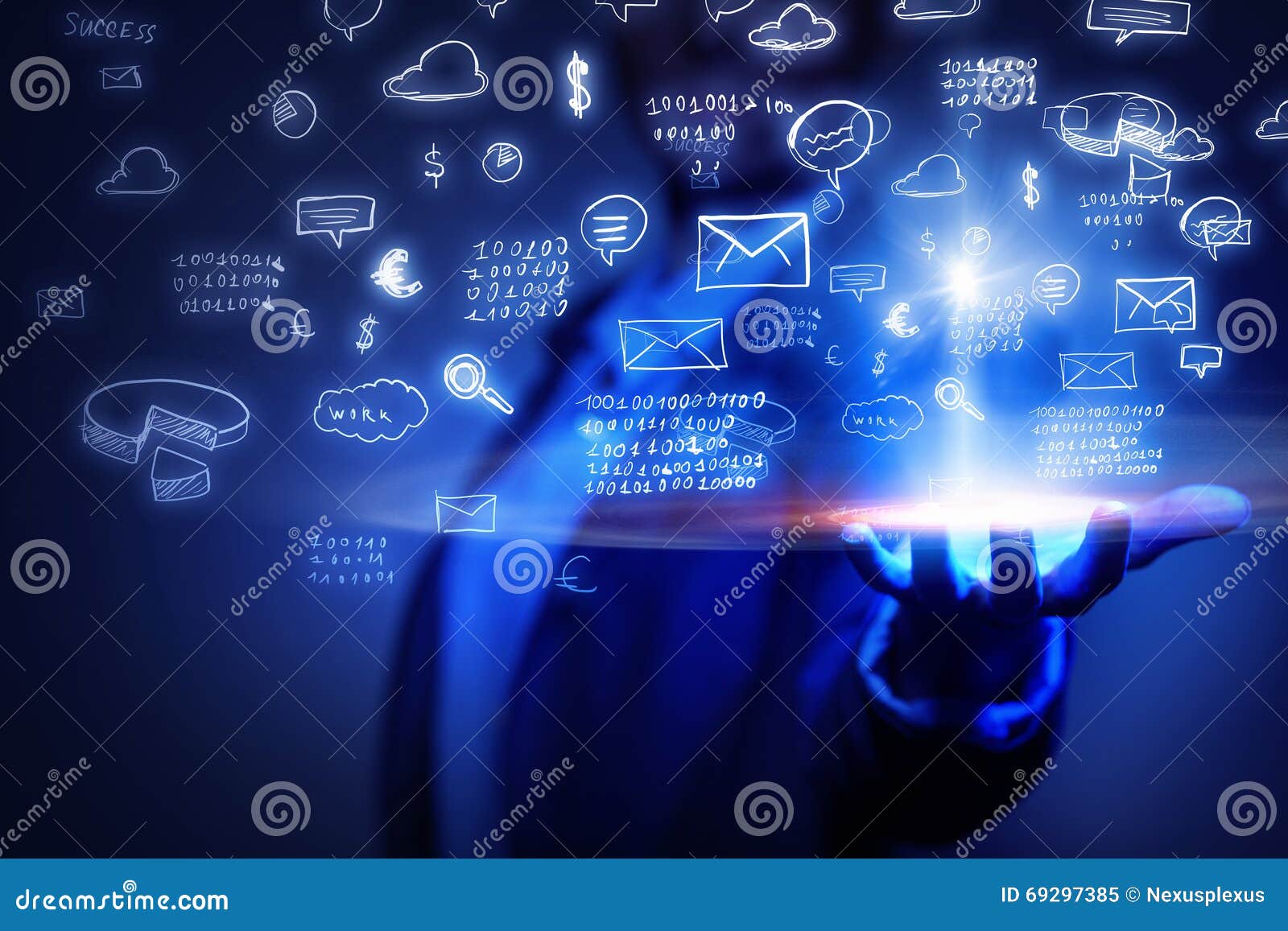 Global technologies in use stock image. Image of design - 69297385