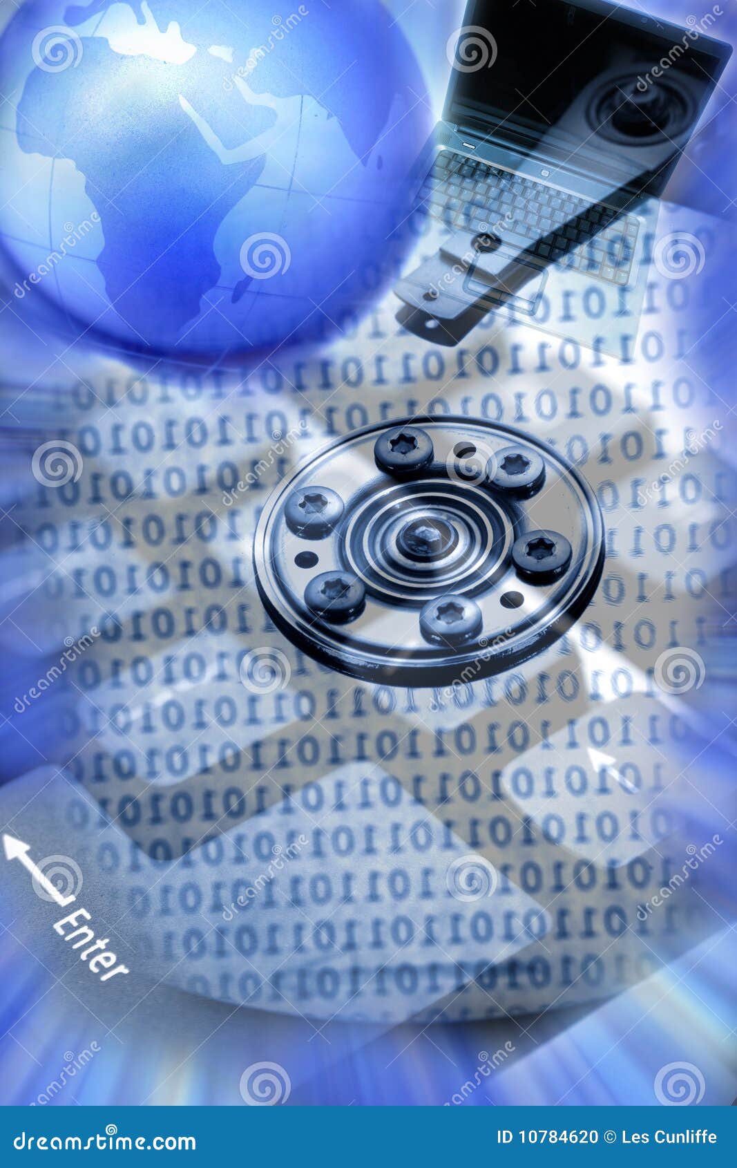 Global technology stock photo. Image of digital, globe - 10784620