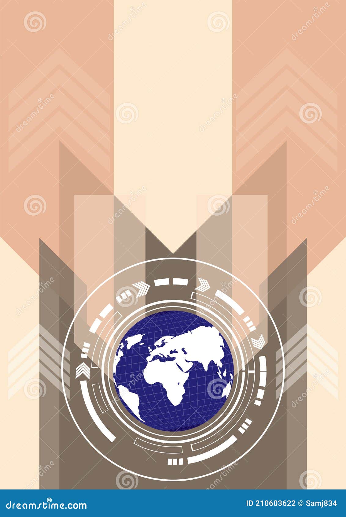 Global Technology Connectivity Concept Stock Vector - Illustration of ...