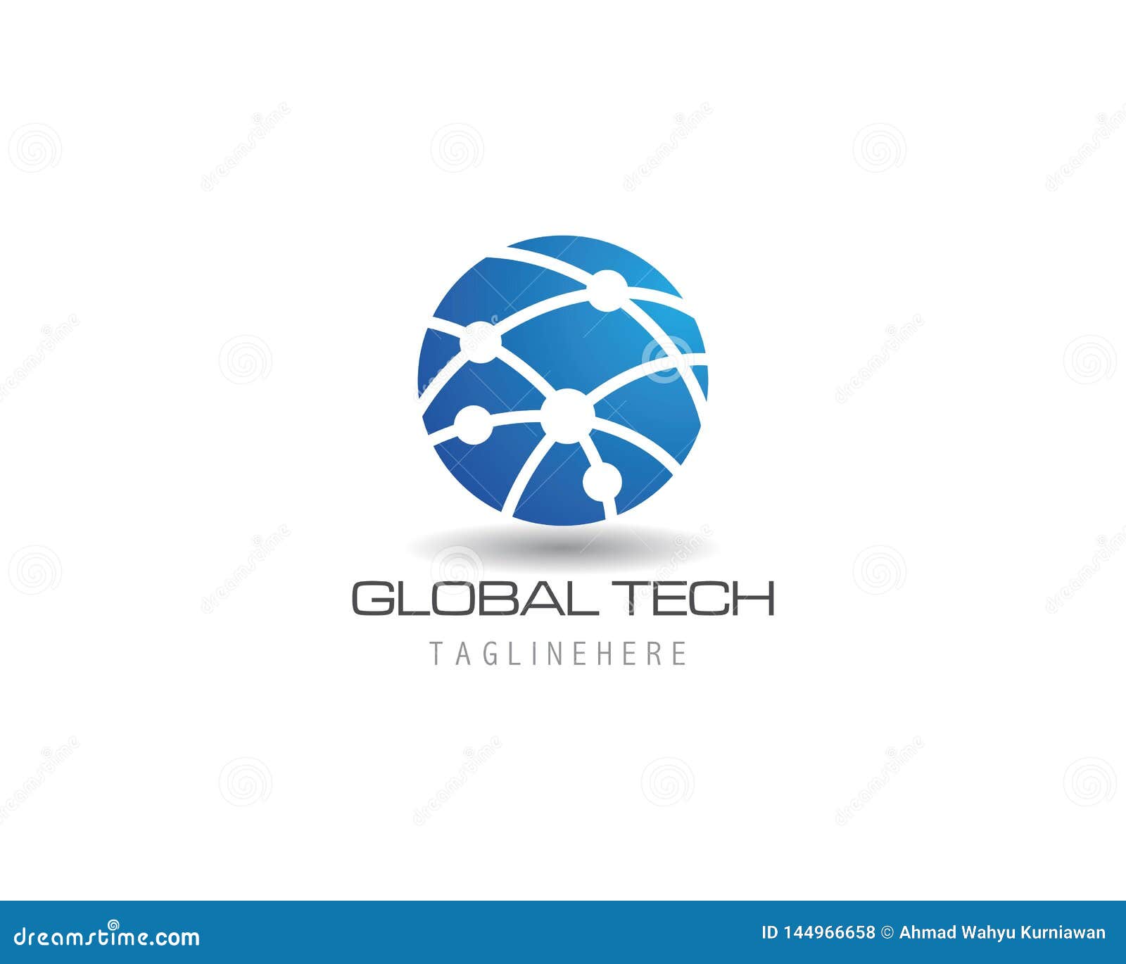 Global Technology Logo Vector Stock Vector - Illustration of corporate ...