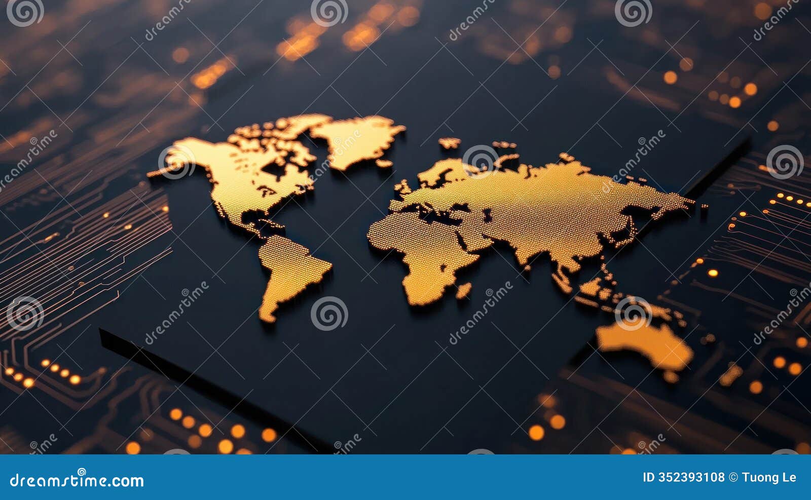 Global Technology Map: Navigating the World of Computers Stock ...