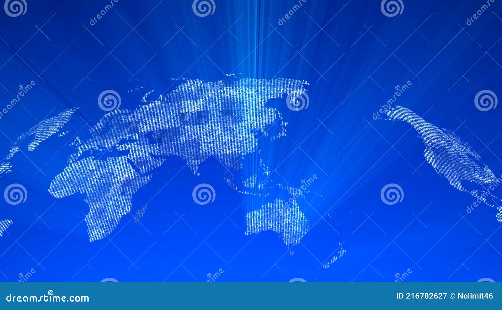 Global Technology World Map, Globe Worldmap Icon, 3d Render Backgroung ...