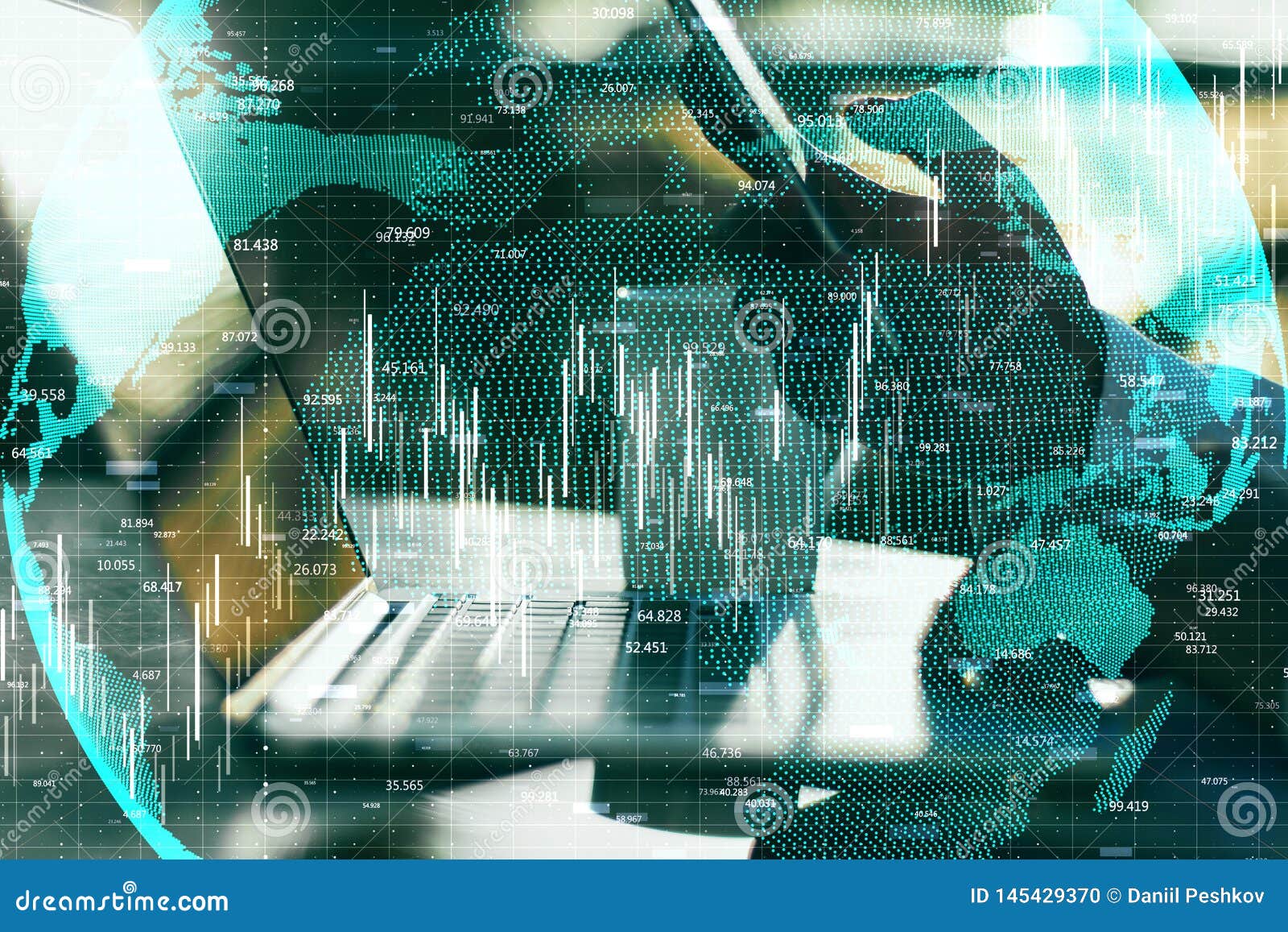 Global Trade and Report Concept Stock Photo - Image of globe ...