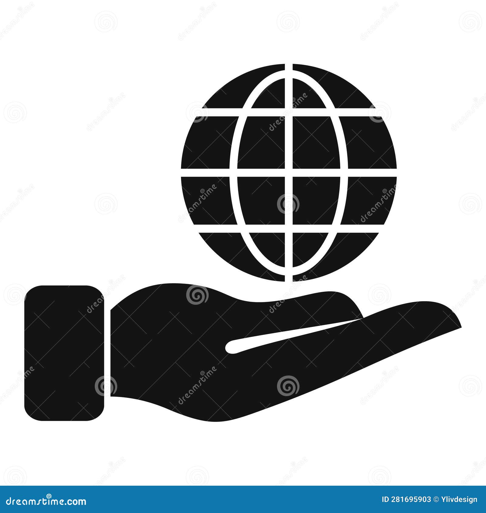 Global Trust Icon Simple Vector. Core Value Stock Vector - Illustration ...