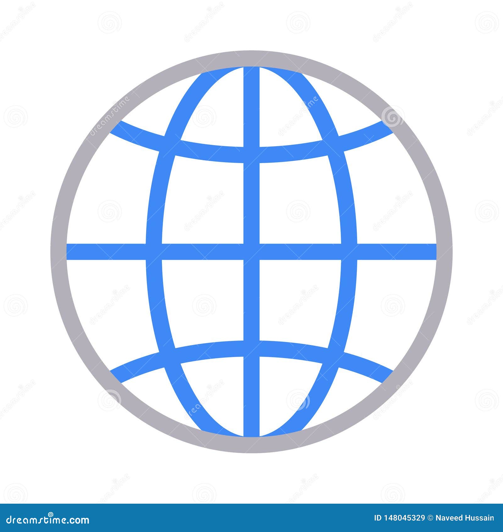 Global Thin Color Line Vector Icon Stock Vector - Illustration of apps ...