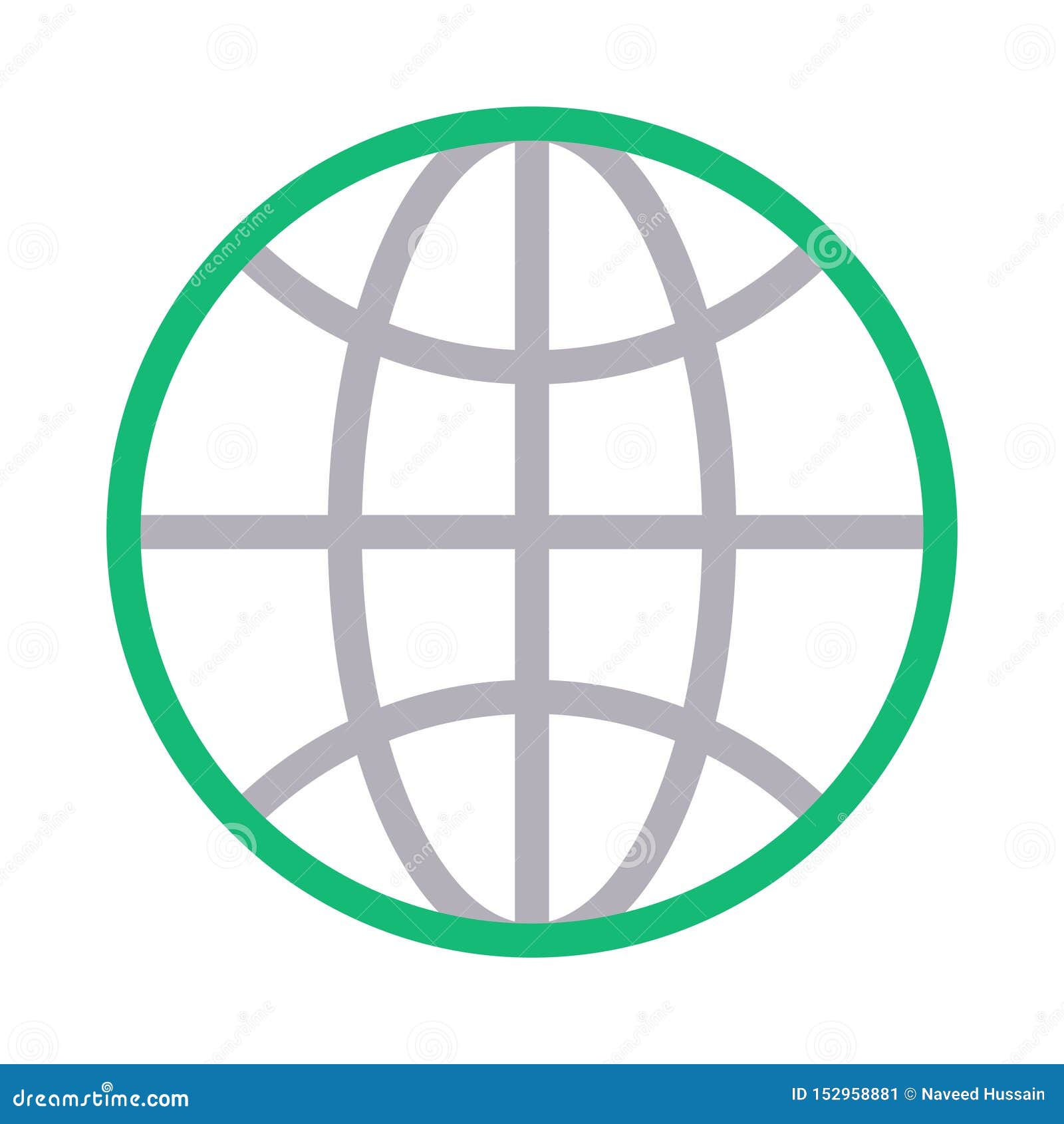 Global Colour Line Vector Icon Stock Vector - Illustration of ...