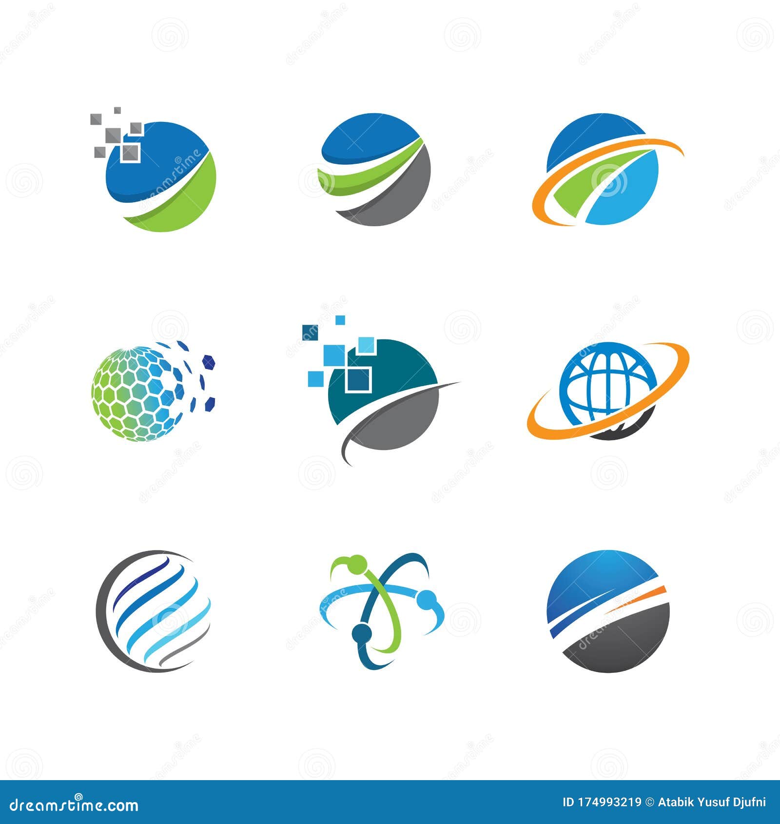 Global vector icon stock vector. Illustration of global - 174993219