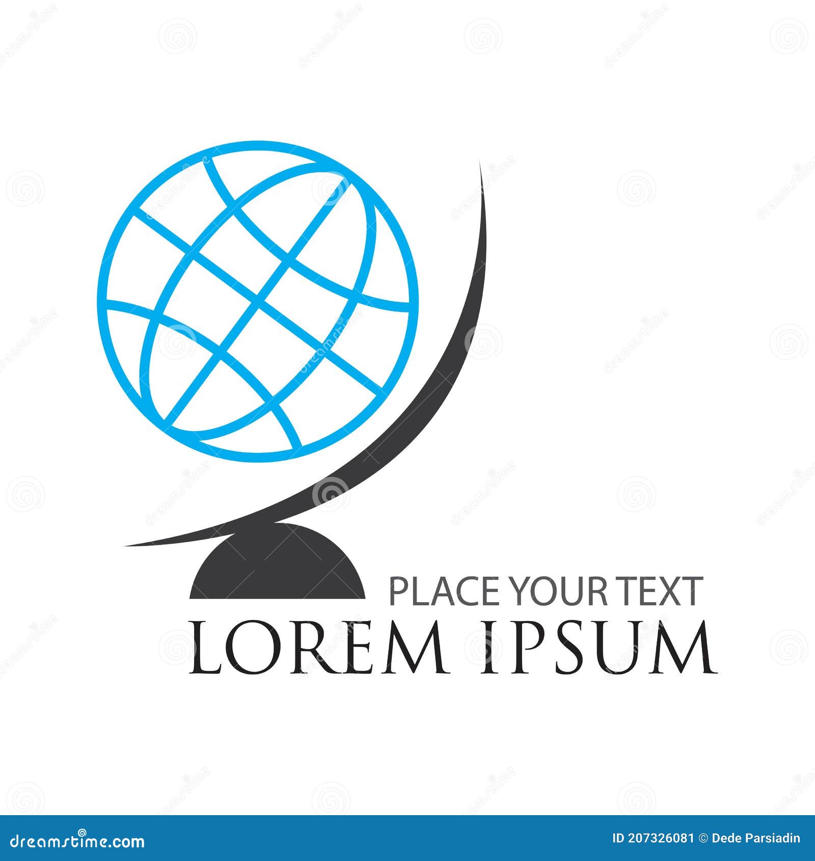 Global Vector Logo Illustration Design Template Stock Vector ...