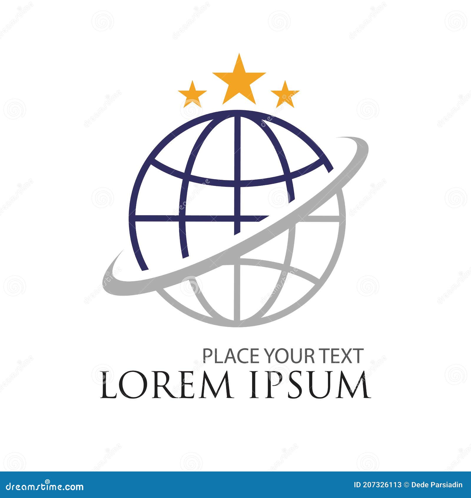 Global Vector Logo Illustration Design Template Stock Vector ...