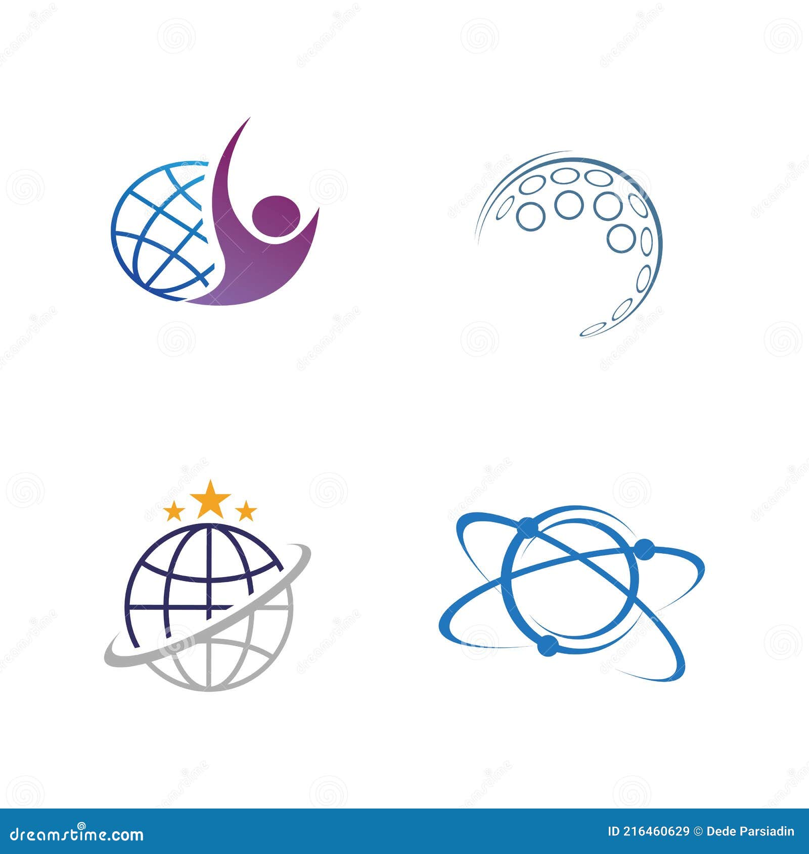 Global Vector Logo Illustration Design Template Stock Vector ...
