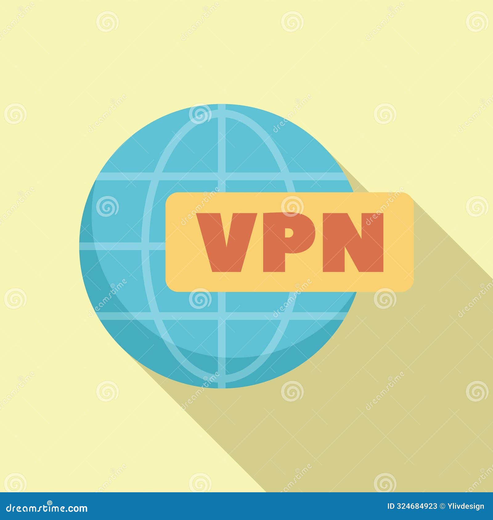 Global Vpn Network Protecting User Data and Privacy Stock Illustration ...