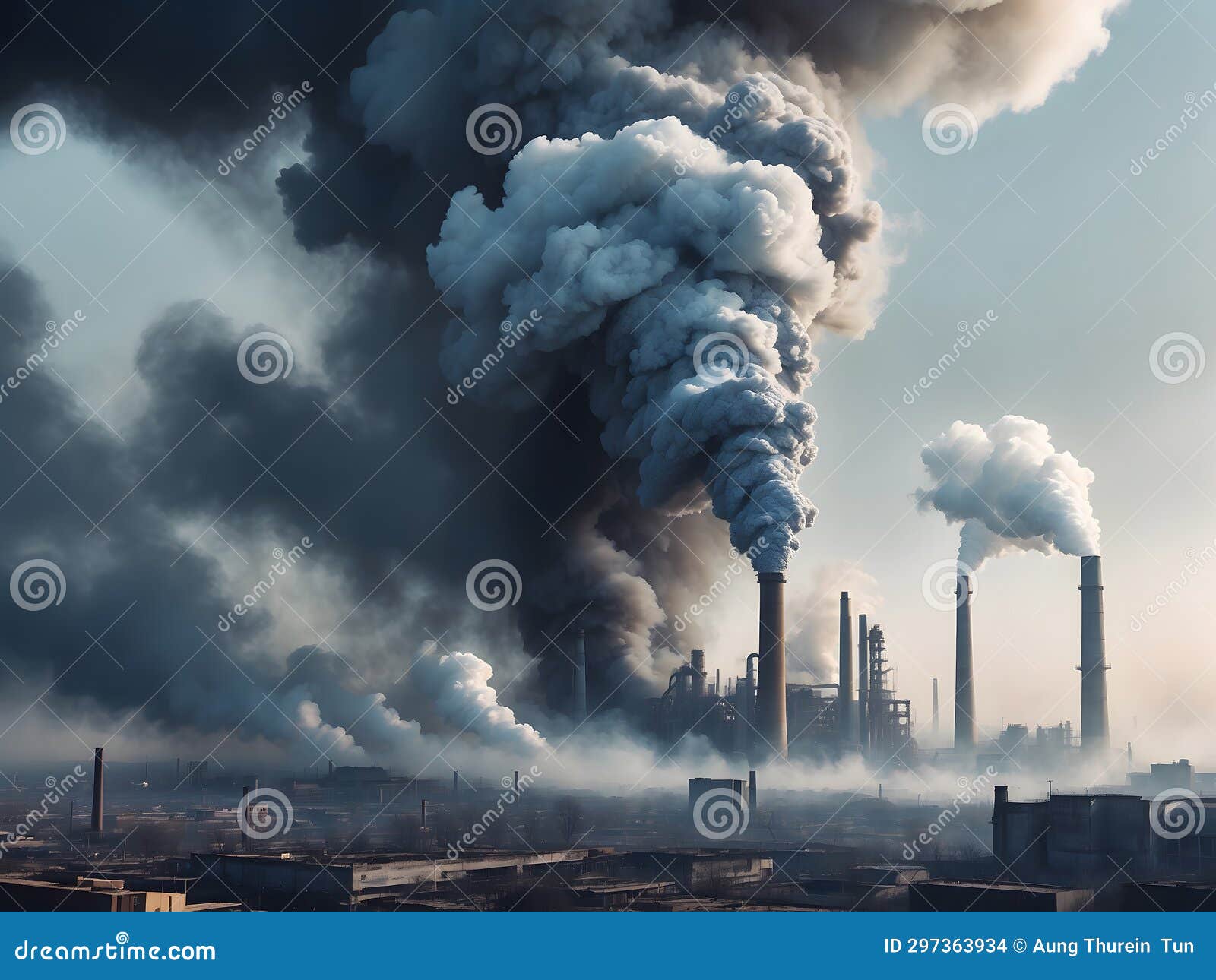 Air Pollution In Major Cities, With A Visualization Of Major Pollutants ...