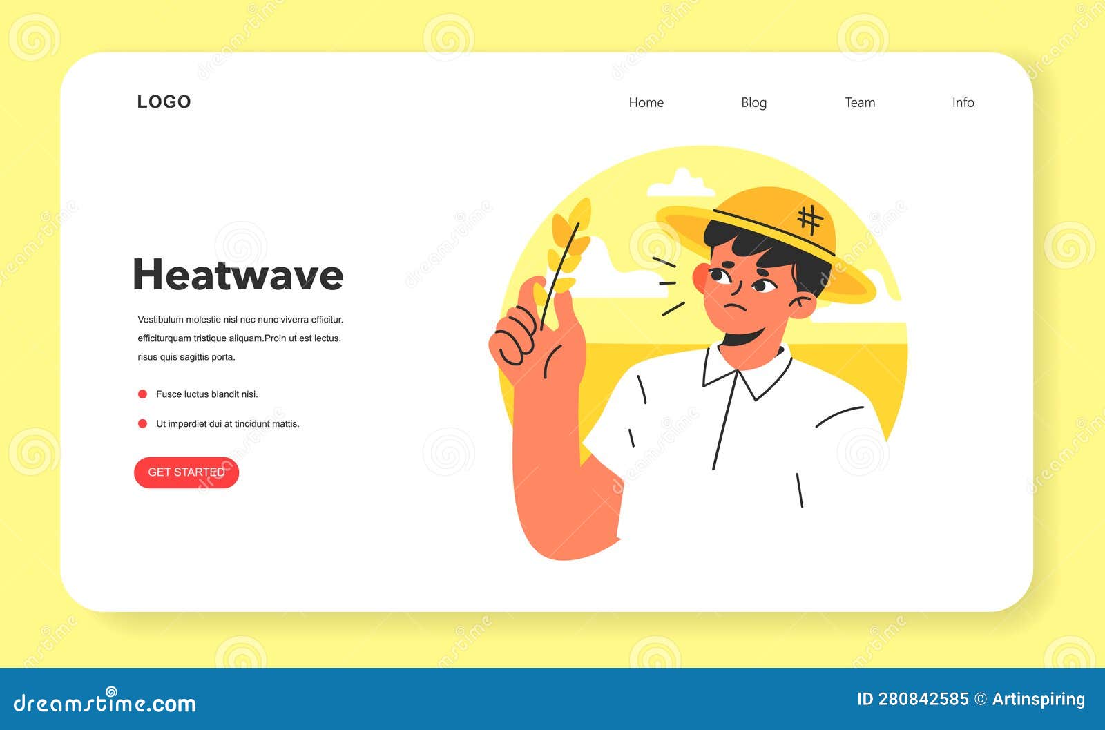 Global Warming Causing Climate Change and Abnormal Heat Wave Stock ...