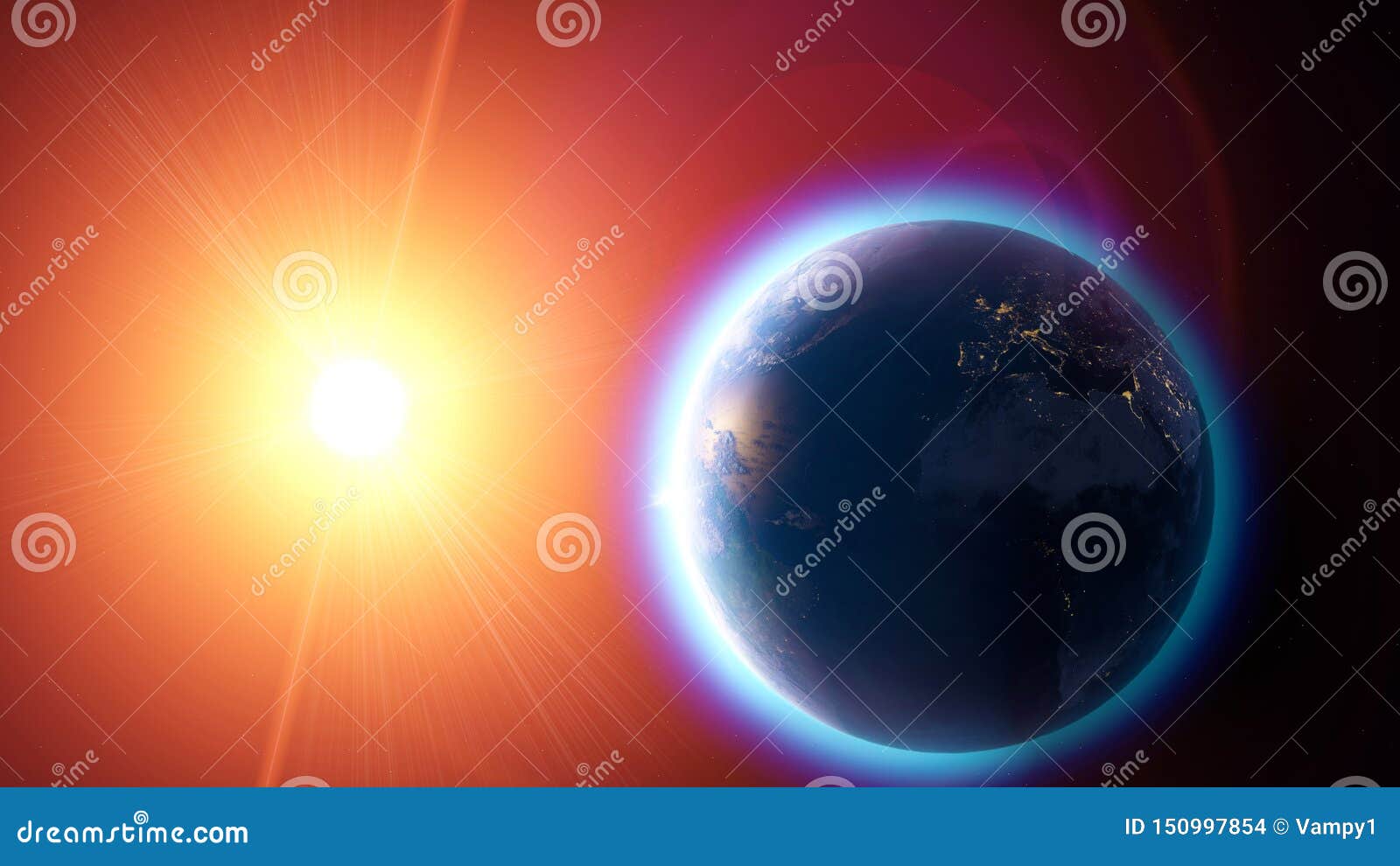 Global Warming and Climate Change, Satellite View of the Earth and the ... Global Warming and Climate Change, Satellite View of the Earth and the ...