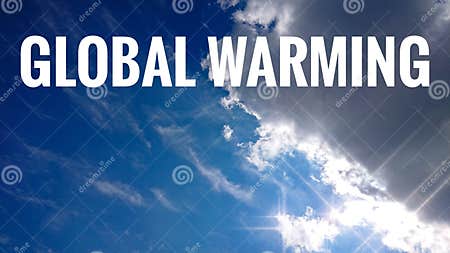 Global Warming Header Background Illustration Stock Illustration ...