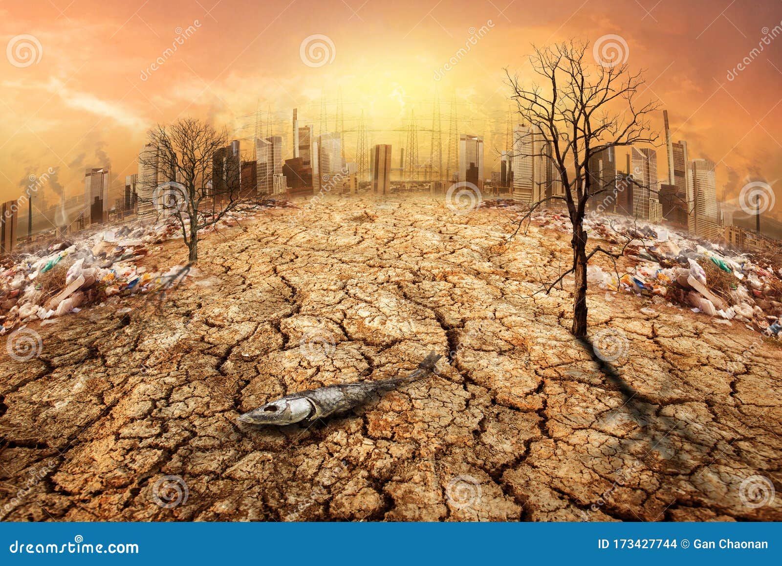 Global Warming and Human Waste ,Pollution Concept - Sustainability ...