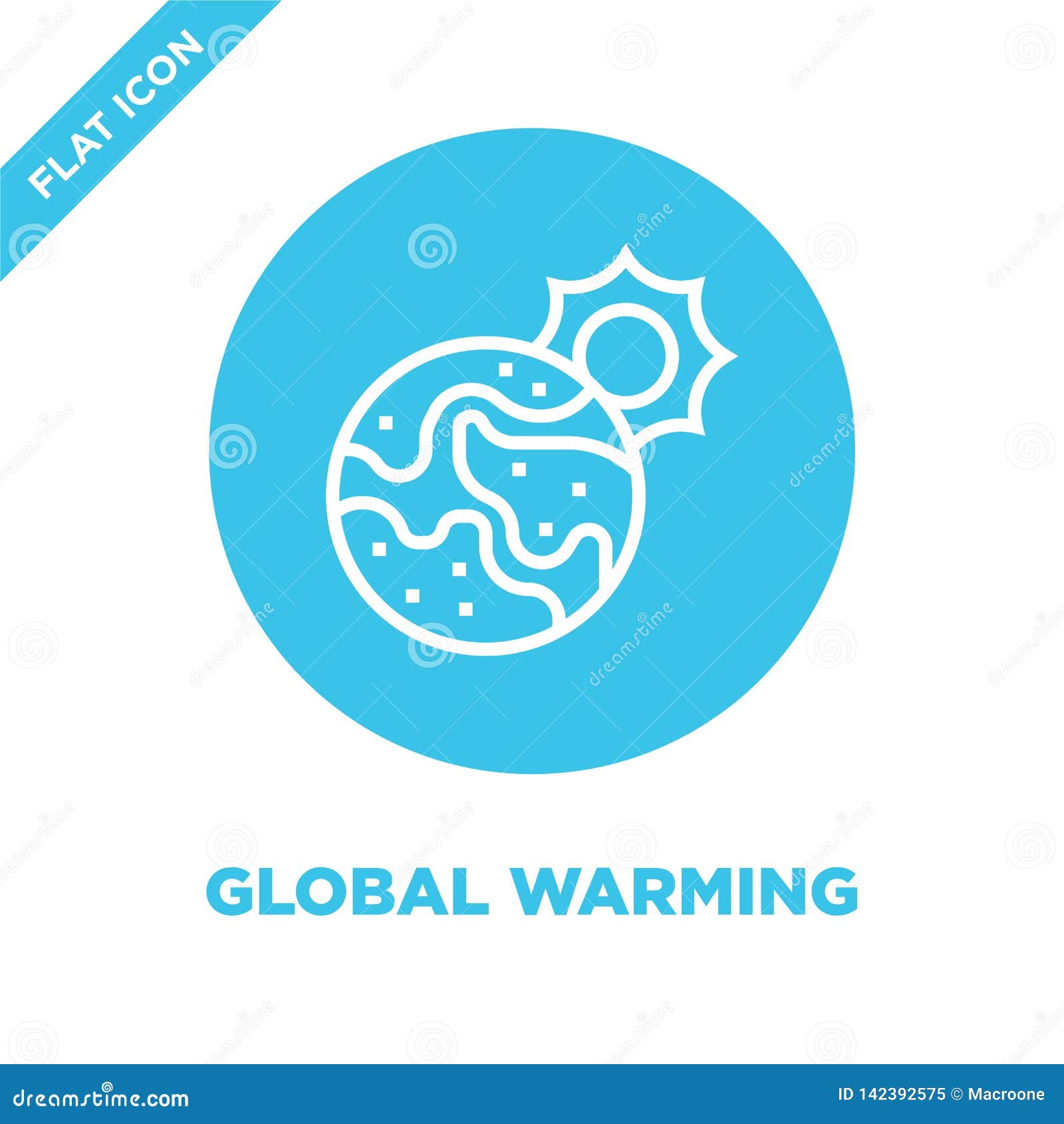 Global Warming Icon Vector from Global Warming Collection. Thin Line ... Global Warming Icon Vector from Global Warming Collection. Thin Line ...