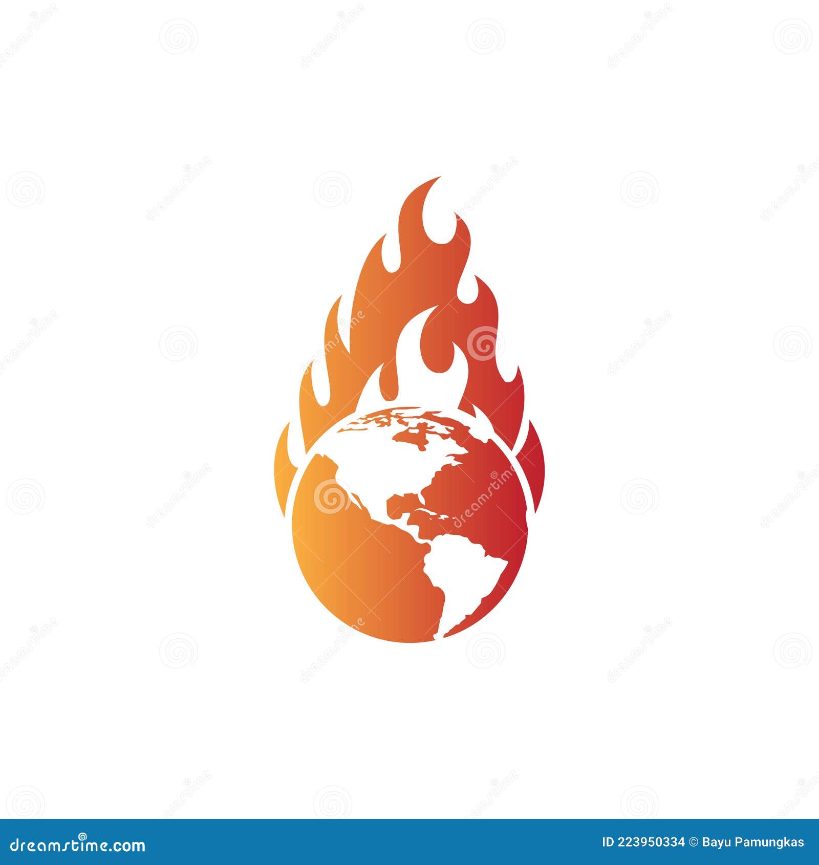 Global Warming Logo Icon Vector Template Stock Vector - Illustration of ...