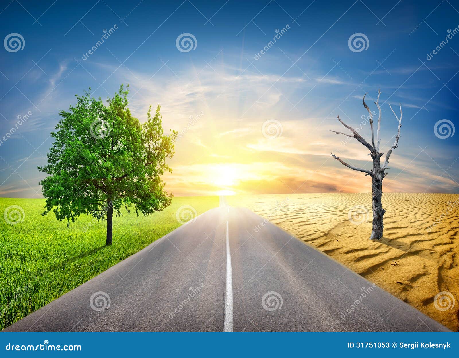 Global warming in nature stock image. Image of heat, barren - 31751053