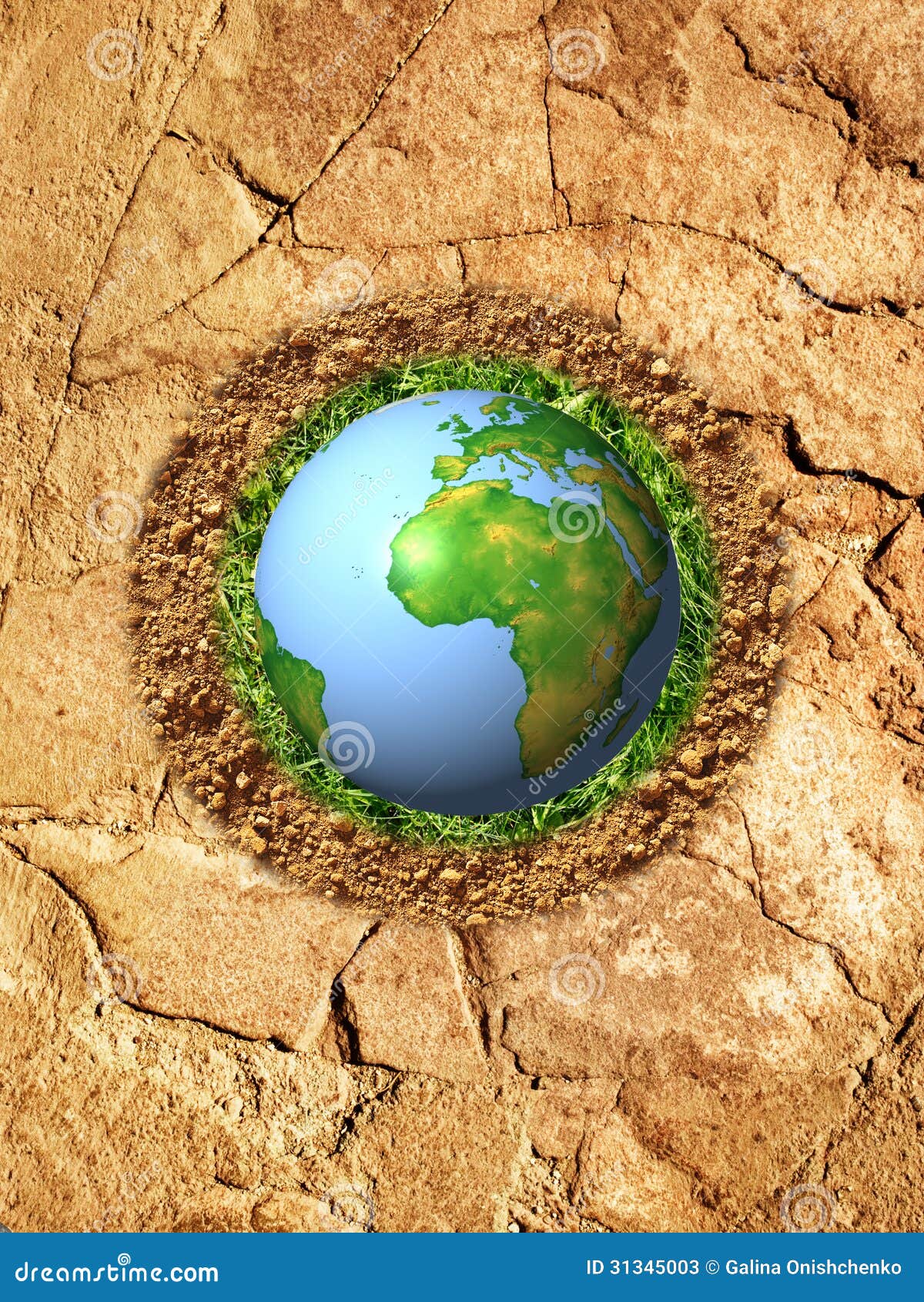 Earth Collage Of Triangles Vector Illustration | CartoonDealer.com ...