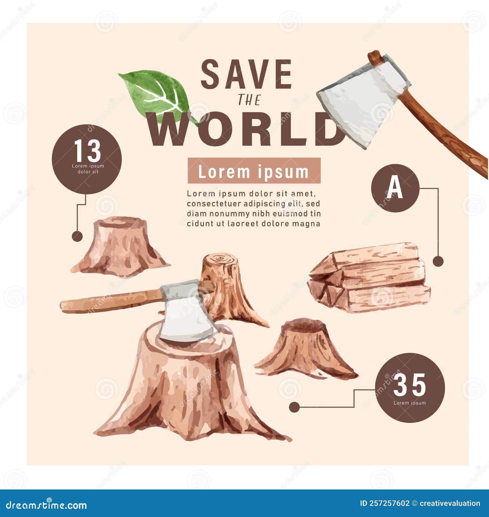 Global Warming and Pollution, Save the World, Infographic Data ...
